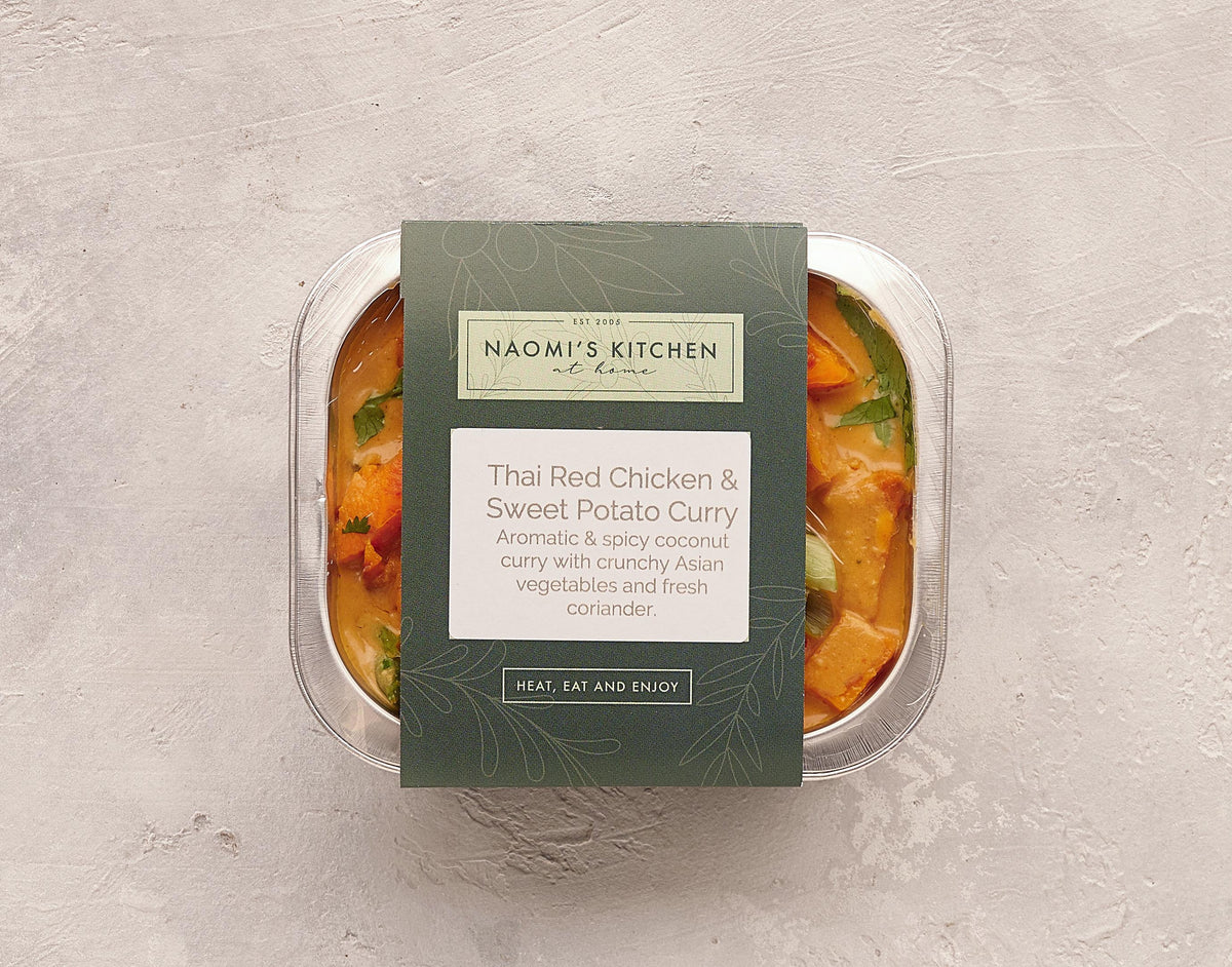 Thai Red Chicken & Sweet Potato Curry Share Size – Naomis Kitchen